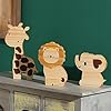 Amazon.com: Barydat 3 Pcs Safari Nursery Decor Woodland Animal Nursery ...