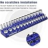 Amazon.com: WORKPRO Magnetic Socket Organizer, 3/8-Inch Metric Socket ...