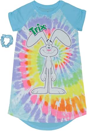 Amazon.com: Trix Girls' Nightgown, Soft & Cute Pajamas for Kids ...