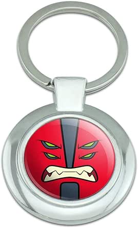 Amazon.com: GRAPHICS & MORE Ben 10 Four Arms Keychain Classy Round ...