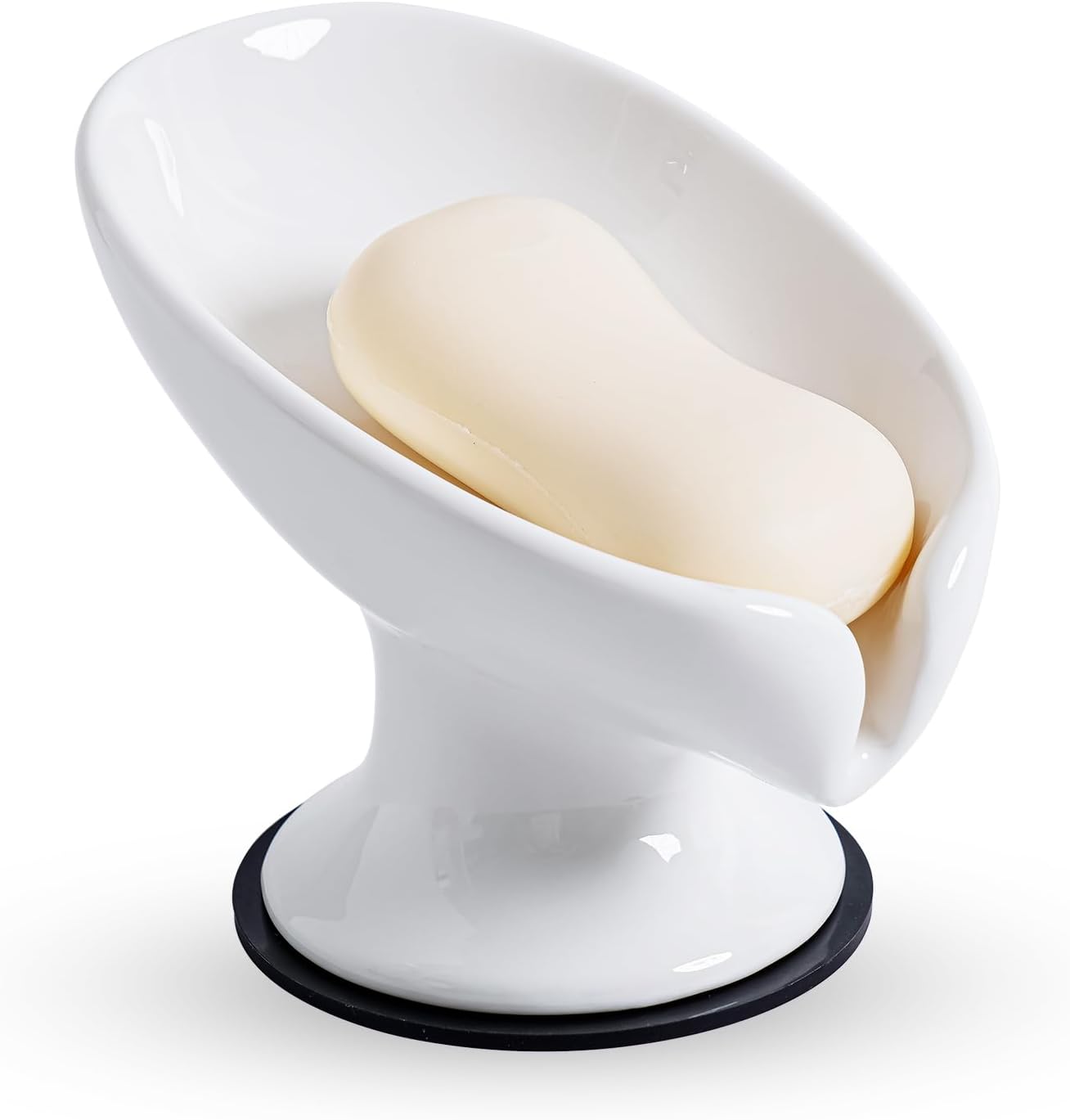 Amazon.com: Leaf Shape Soap Box -Self Draining Soap Holder - Leafology ...