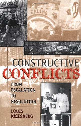 Amazon.com: Constructive Conflicts: From Escalation to Resolution ...
