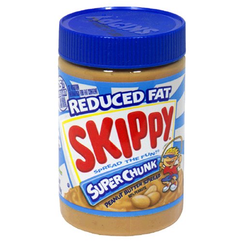 Amazon.com : Skippy Super Chunky Reduced Fat, 18-Ounce Unit : Peanut ...