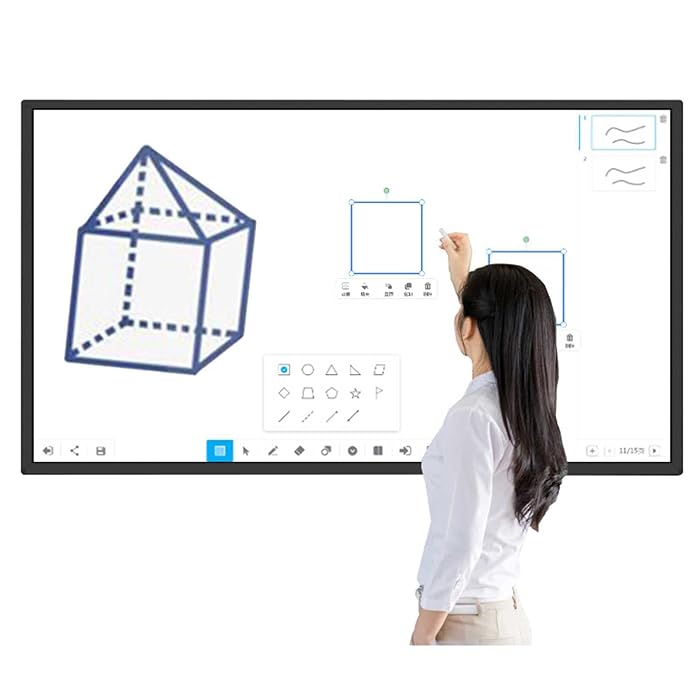 Buy 4k Uhd Smartboard Touchscreen Display Smart Whiteboard I5+8g+128g ...