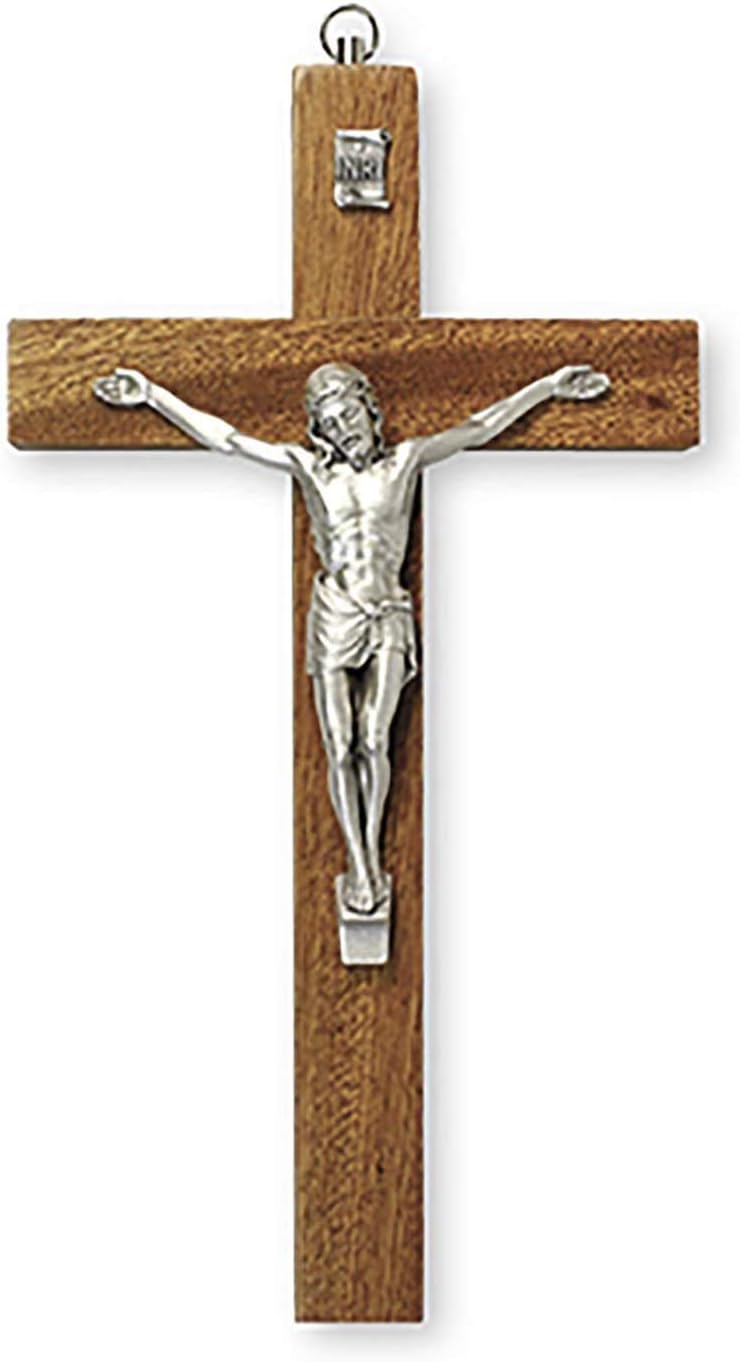 POFET Crucifix Jesus Christ Cross Statue Figurine For Car Home Chapel ...