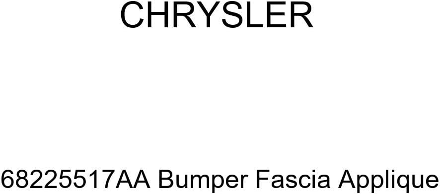 Amazon.com: Genuine Chrysler 68225517AA Bumper Fascia Applique : Automotive