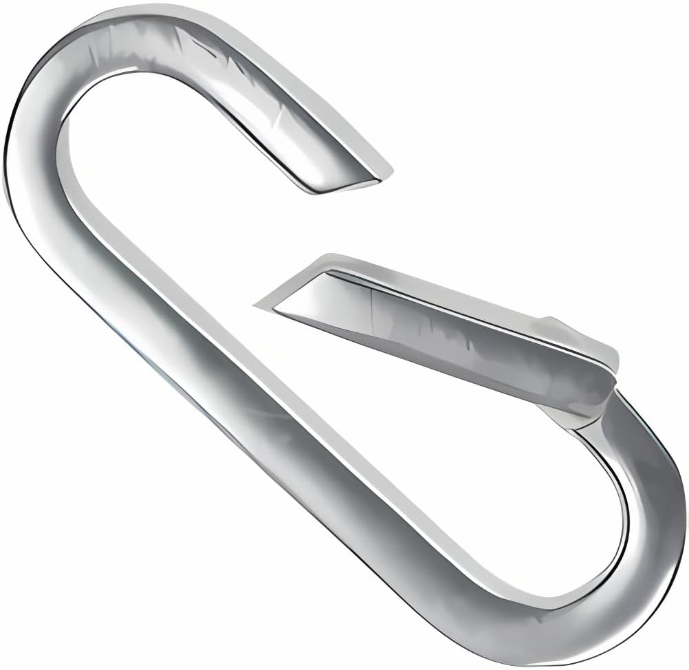 Amazon.com: Heart Carabiner 15mm Wide 13mm High 2mm Thick Sterling ...