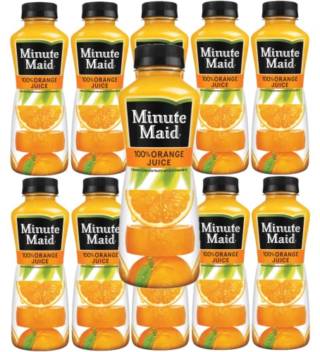 Minute Maid Orange Juice, 12oz Bottles, Pack of 10 | Amazon price ...