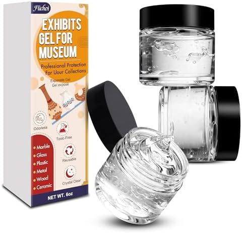 Museum Gel for Exhibits - 170g Clear Removable Reusable Odorless No ...