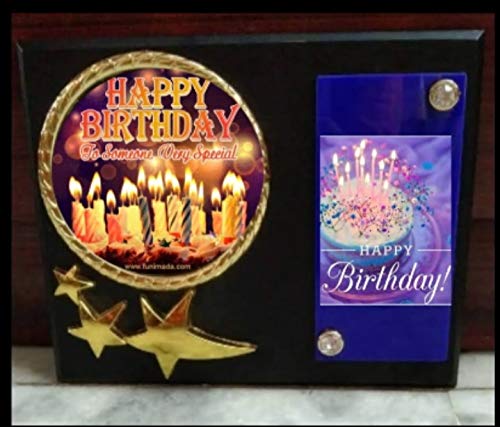 Buy Happy Birthday Memento (Blue Black) Online at Low Prices in India ...