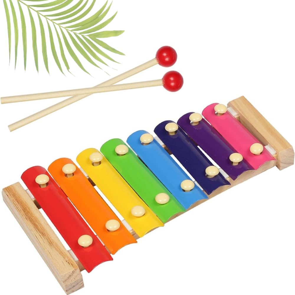 Buy Foxy Line Wooden Eco-Friendly Xylophone Toys for Kids, First ...