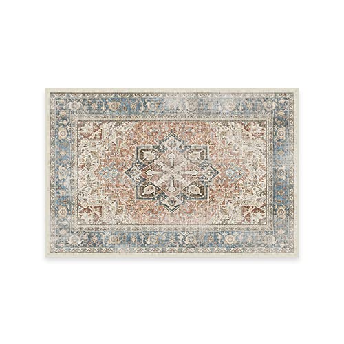 RUGGABLE Kamran Washable Rug - Perfect Vintage Washable Area Rug for ...