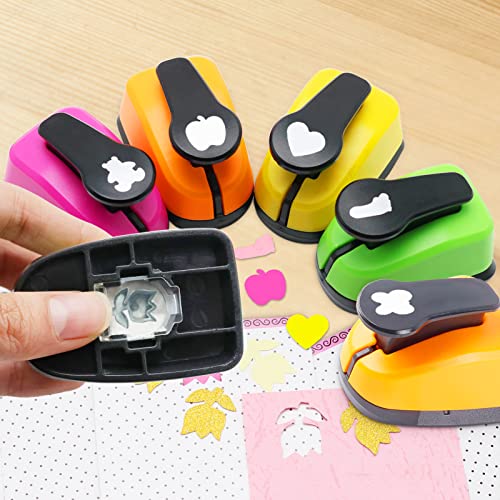 Snapklik.com : Paper Punches, Valentines Day Heart Punch Shapes, 6PCS ...