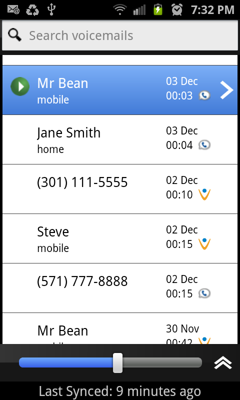 Voicemail Inbox - App on Amazon Appstore