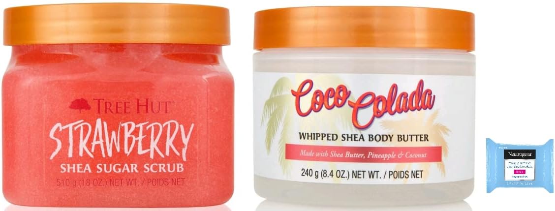 Amazon.com : Tree Hut Shea Sugar Body Scrub Coconut Lime 18 oz : Beauty ...