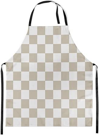 Amazon.com: Feelyou Checkered for Kitchen Cooking Chef with Pockets BBQ ...