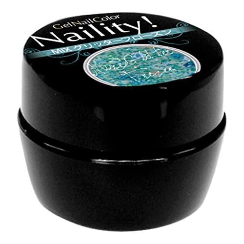 Amazon | ネイリティ! ネイル ジェルネイルカラー 101 MIXグリッターフローズン 4g | ネイリティ!(Naility!) | ジェルネイル 通販