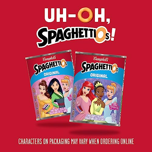 Snapklik.com : SpaghettiOs Original Disney Princess Shapes Canned Pasta ...