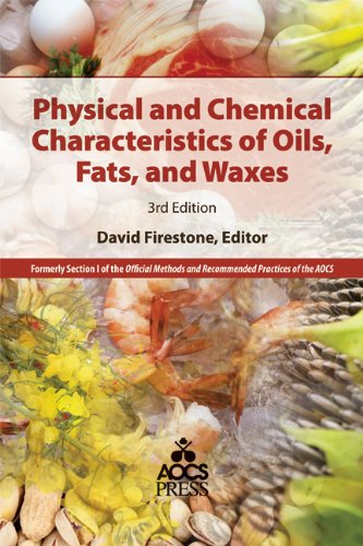 Physical and Chemical Characteristics of Oils, Fats, and Waxes ...