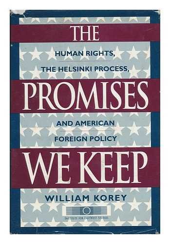Amazon.com: The Promises We Keep: Human Rights, the Helsinki Process ...