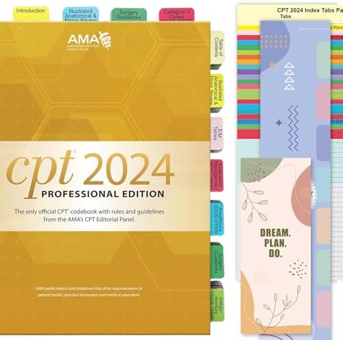 Amazon.com : Upgraded Index Tabs for CPT 2024 Professional Edition ...