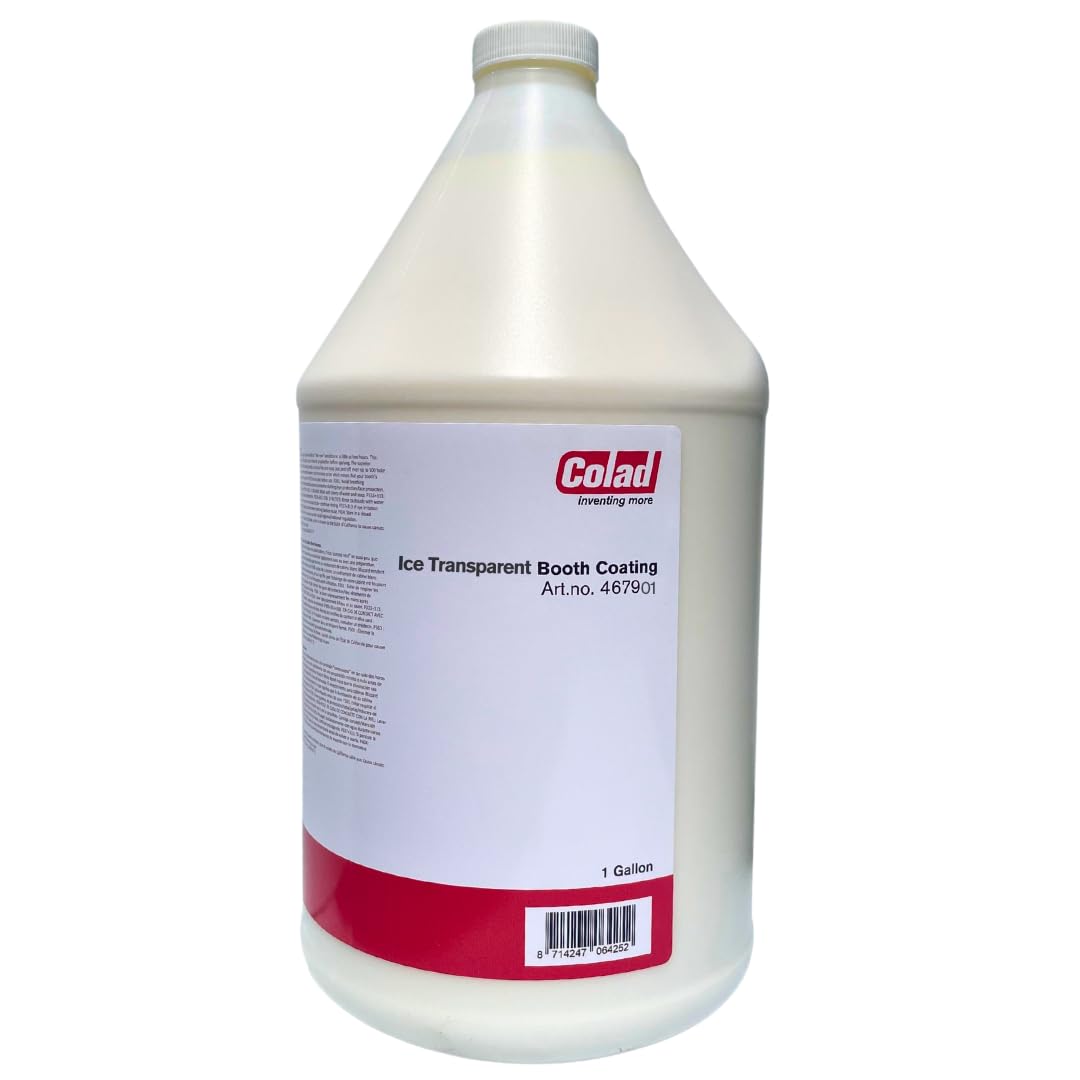 Amazon.com: Colad Ice Transparent Peelable Paint Booth Coating 1 Gallon ...