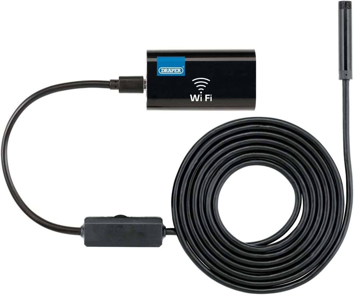 Draper 3.5m Wi-Fi Endoscope Inspection Camera | Rechargeable Waterproof ...
