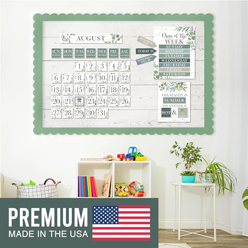 Buy Classroom Calendar Set Bulletin Board Decor – School Calendar For ...