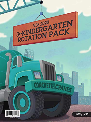 Vbs 2020 3s-Kindergarten Rotation Pack (Concrete & Cranes): Lifeway ...