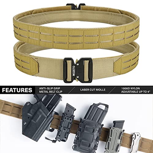 Snapklik.com : Molle Battle Belt, 2 Battle Belts Tactical War Combat ...