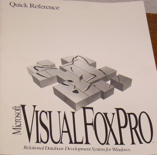 Amazon.com: Microsoft Visual FoxPro Quick Reference 3.0: Microsoft