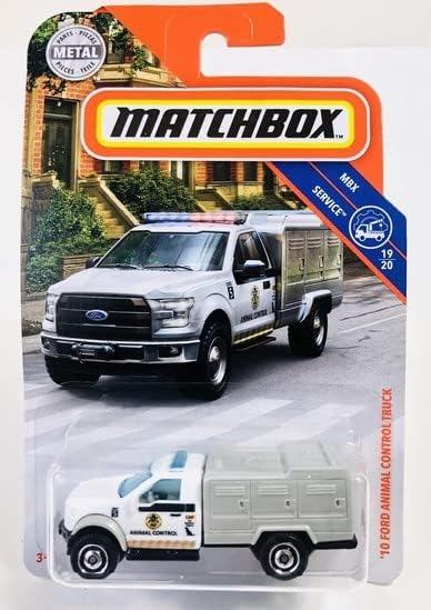 Amazon.com: Matchbox '10 Ford Animal Control Truck, MBX Service 19/20 ...