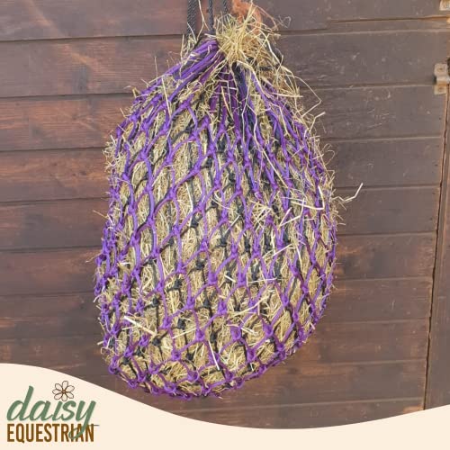 Double Hay Net For Horses – Metal Ring Net Bag With Strong Mesh Holes ...