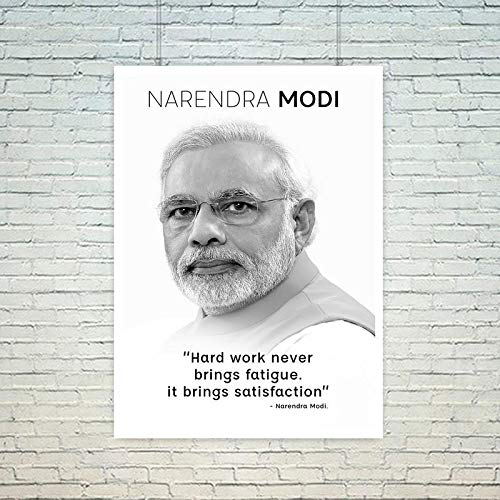 Furnish Marts Narendra Modi Wall Poster (12x18 Inch, 300 GSM Paper ...