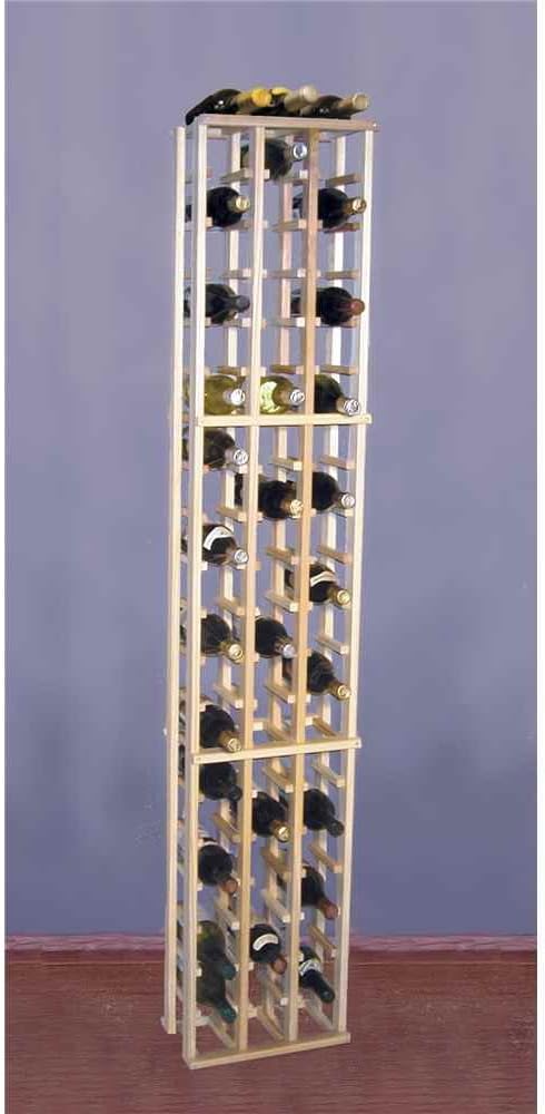 Amazon.com: Open Wine Bottle Storage Rack in Country Pine : Home & Kitchen
