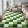 Amazon.com: Larhom Modern Checkerboard Rug for Living Room Bedroom, 4x6 ...