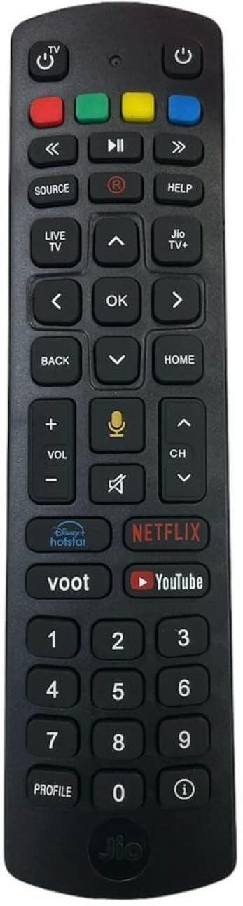 Buy Fibre-3 (with Voice Command) Remote Compatible with JIO Fibre Set ...
