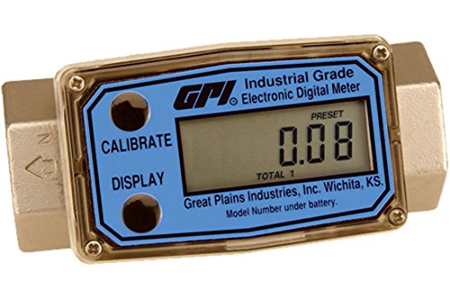 GPI G2S07I43LMC G2 Series Stainless Steel Flowmeter, ISO Fittings ...