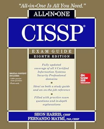 CISSP All-in-One Exam Guide : Harris, Shon, Maymi, Fernando: Amazon.co ...
