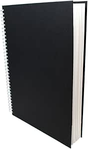 Artway Studio – Spiral Bound A3 Sketchbook – Portrait - 96 Sides/48 Pages of 170gsm Cartridge ...