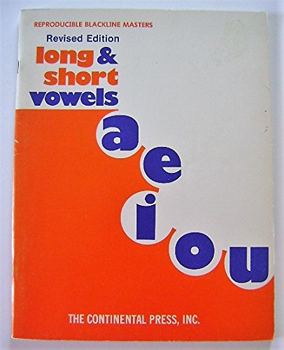 Long & Short Vowels. Revised Edition. Reproducible Blackline Masters ...