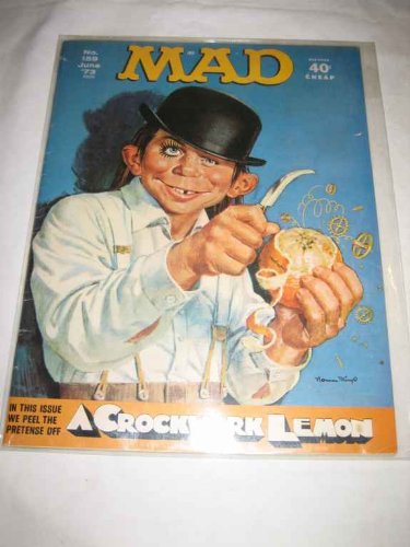 Mad #159 June 1973 A Clockwork Orange Future Enlistment Posters: Amazon ...