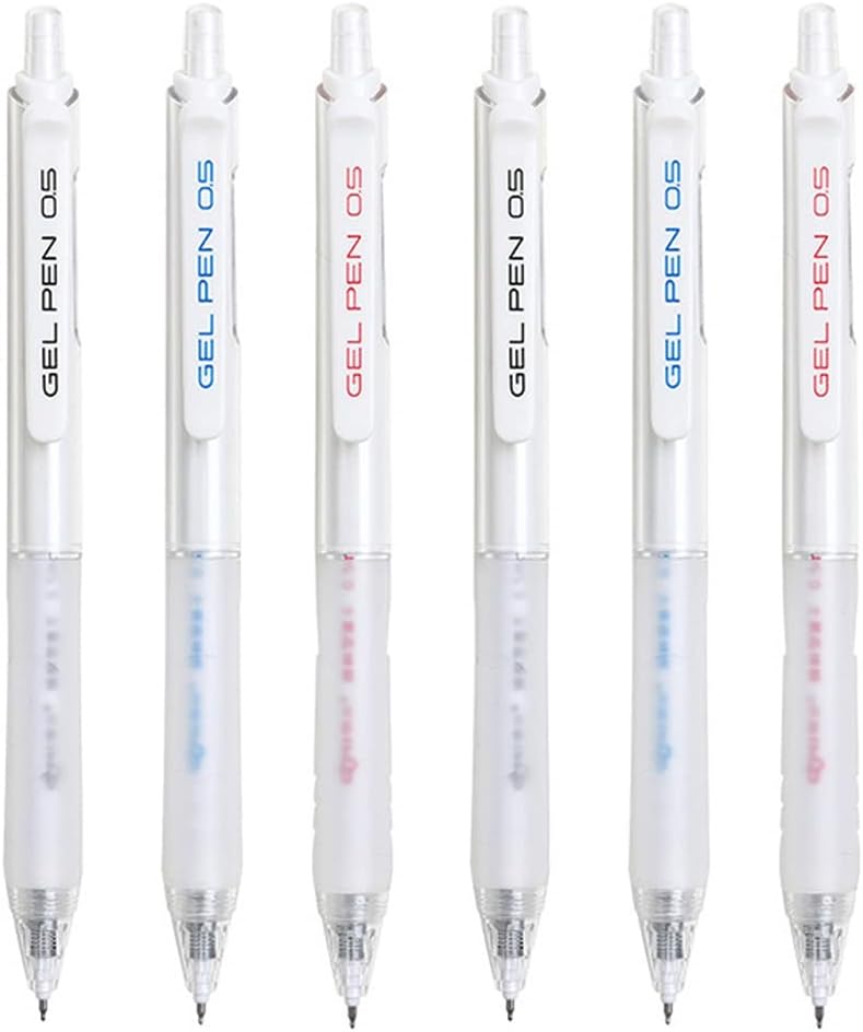 HeTaoCat Retractable Gel Pens, 0.5mm Fine Point, Quick Drying, Writing ...