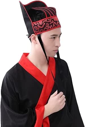 Amazon.com: XIALON Men Ancient Hat Chinese Traditional Headdress New ...