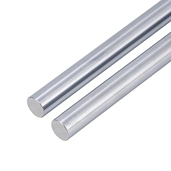 CYIWPH 2 PCS 20mm x 400mm Linear Motion Rods, Case Hardened Chrome ...