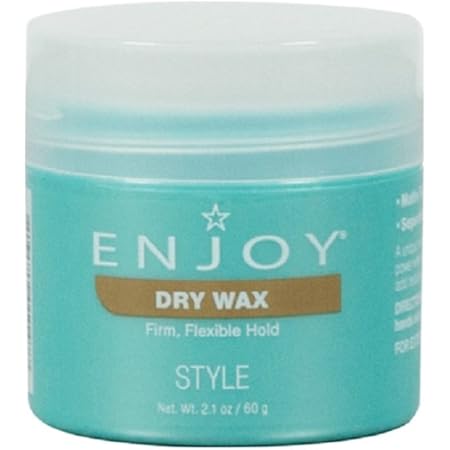 Amazon.com: ENJOY Dry Wax (2.1 OZ) – Non-Greasy, Pliable Hair Wax ...