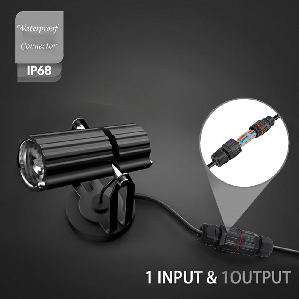 Snapklik.com : 4Pcs 2-pin Wire Connectors Low Voltage Wire Connector ...