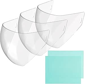 TRQWH Outside Cover Lens for Panoramic View Welding Helmet 3/Pack and 2 ...