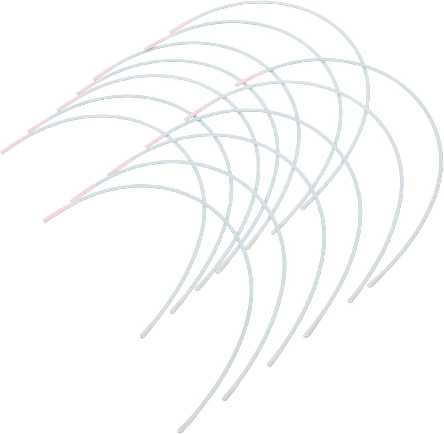 Amazon.com: EXCEART 10 Pairs Metal Wire for Bras Bra DIY Replacement ...