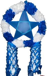 Amazon.com: Medium Size Traditional Christmas Parol (Blue-White) : Home ...